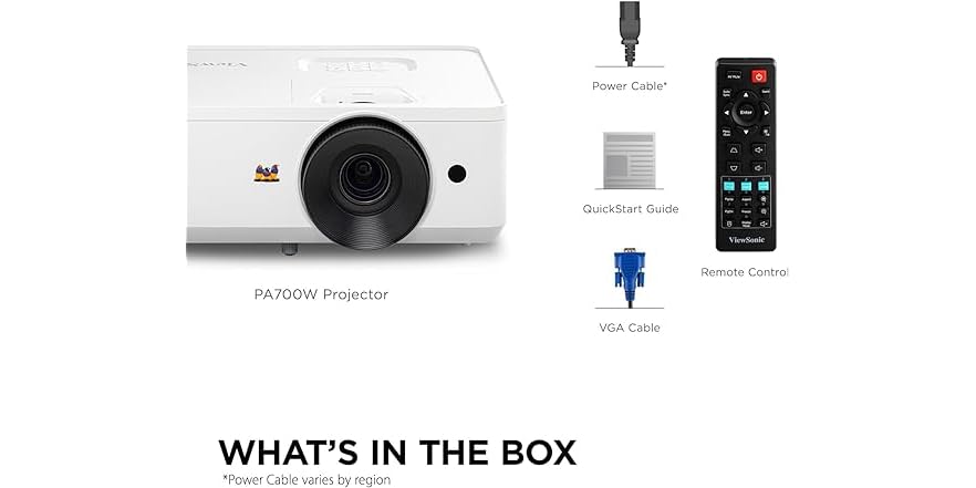 ViewSonic PA700W 4500 Lumens WXGA High Brightness Projector