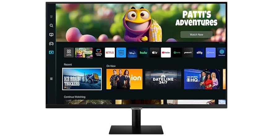 Samsung 27" Black M50C FHD Smart Monitor