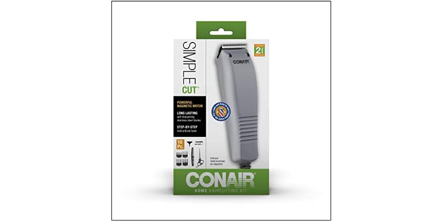 Conair 10-piece Simple Cut Haircut Kit