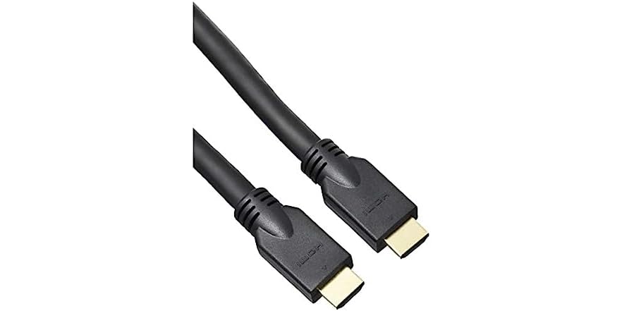 Monoprice HDMI Cable - 30 Feet - Black