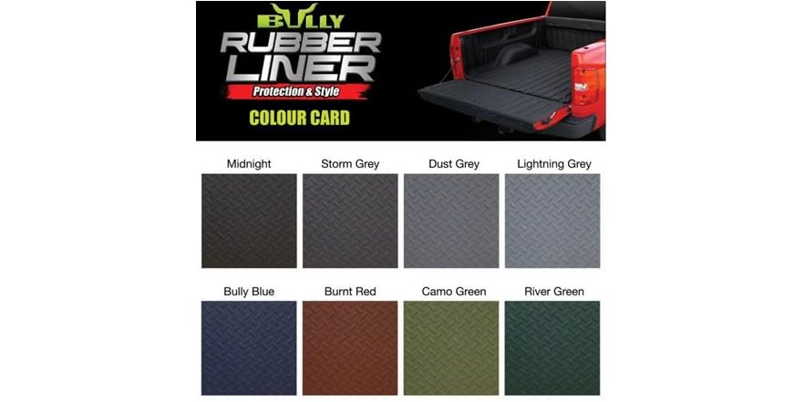 Bullyliner Water Based Rubber Truck Bed Liner 4pk