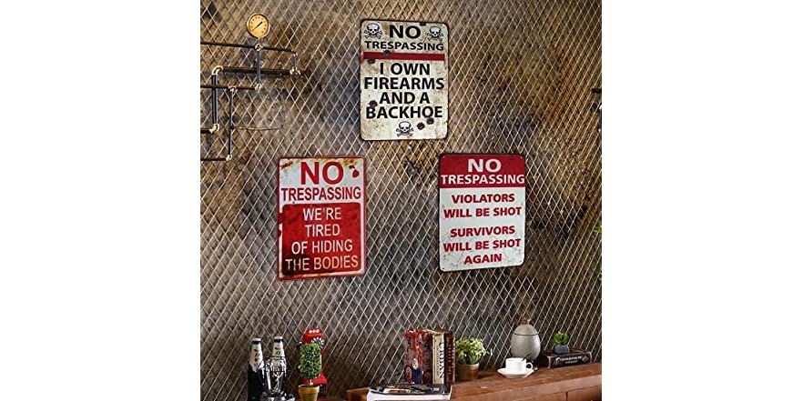 Tin Metal Sign Slainte Irish Retro Signs