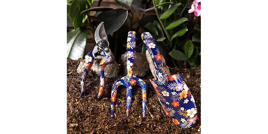 Copper Spade TOOL GARDEN SET 3 (Choose Color)