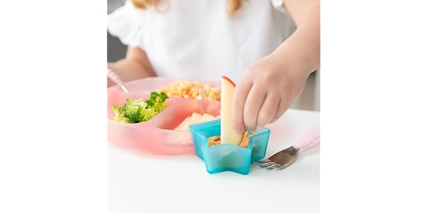 Bumkins Baby Silicone Little Dippers 2Pk