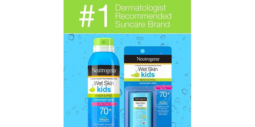 Neutrogena Wet Skin Kids Sunscreen Stick