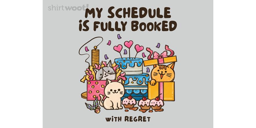 My Schedule Is Fully Booked With Regret