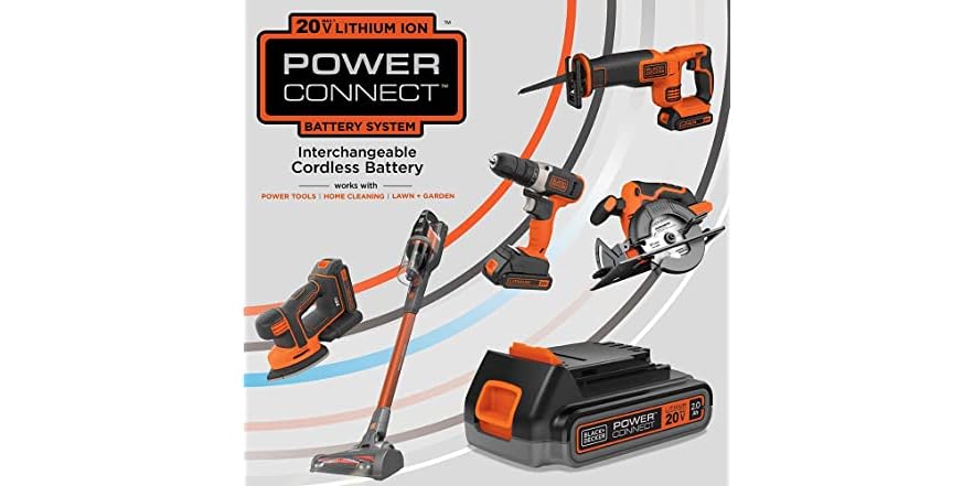 BLACK+DECKER BD4KITCDCRL 20V MAX 4-Tool Kit