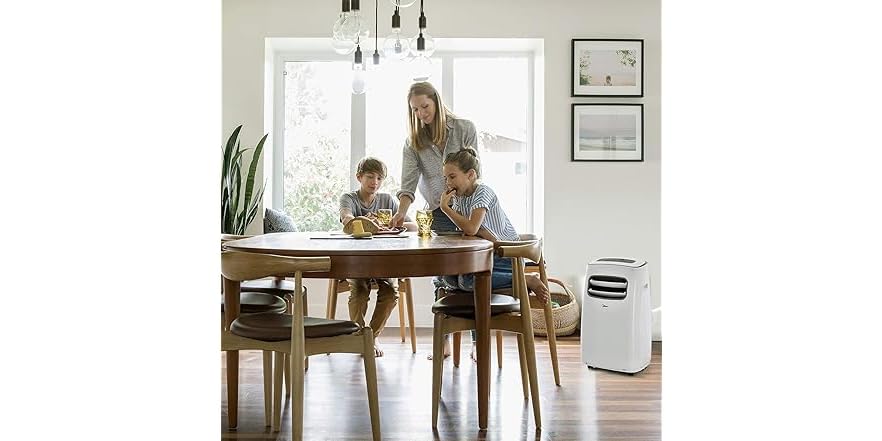 Midea 12k BTU Portable AC, Dehum, Fan