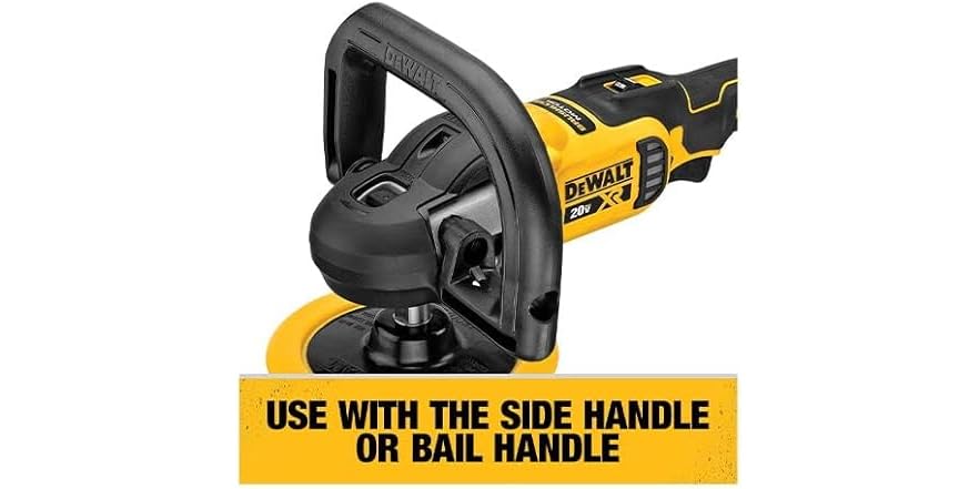 DEWALT DCM849B 20V MAX* XR Cordless Polisher (Open Box)