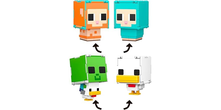 Mattel Minecraft Figures 2-Pack