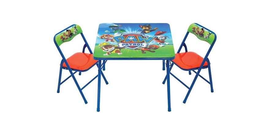 Paw Patrol Activity Table Set