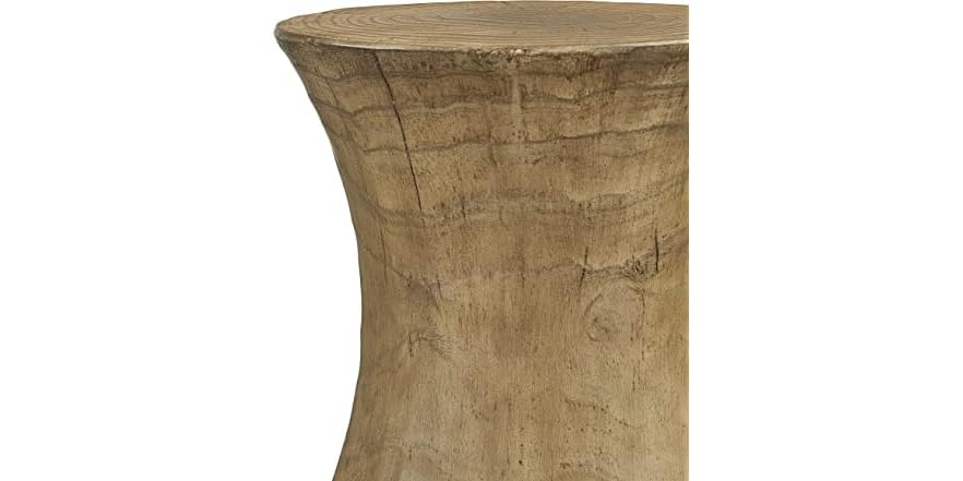 Ball & Cast Wood Stump End Table Natural
