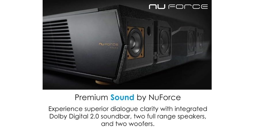 Optoma CinemaX P1 4K UHD Laser TV Projector