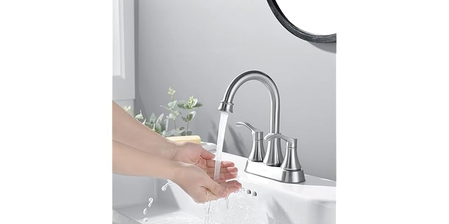 AMAZING FORCE Bathroom Faucet 2 Handles Pick Color