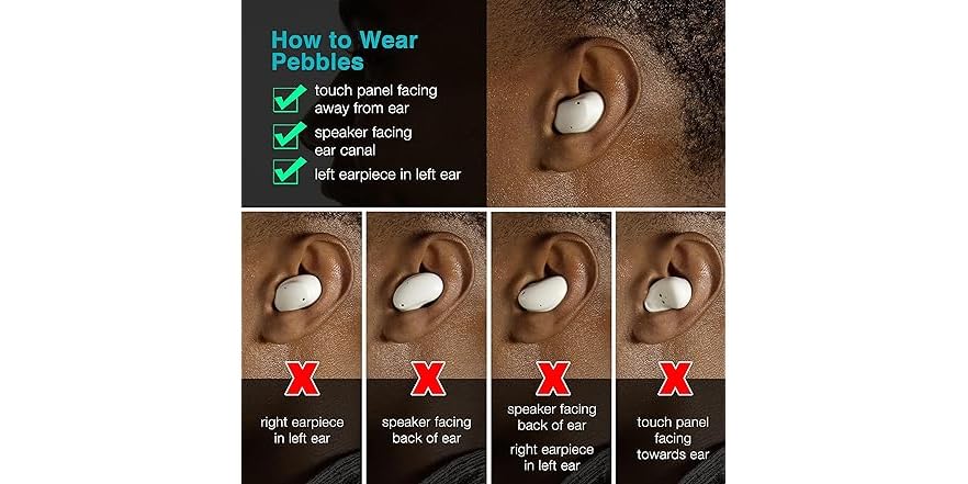 MEE Audio Pebbles True Wireless Earbuds