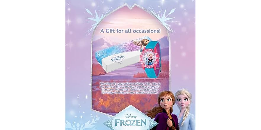 Disney Frozen Watch For Kids - Elsa Anna