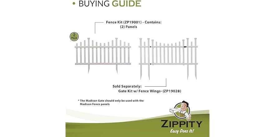 Zippity Outdoor Products ZP19067 Madison