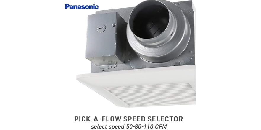 Panasonic WhisperCeiling DC Ventilation Fan
