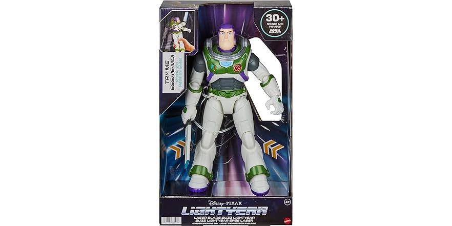 Mattel Disney and Pixar Lightyear 12-in Action