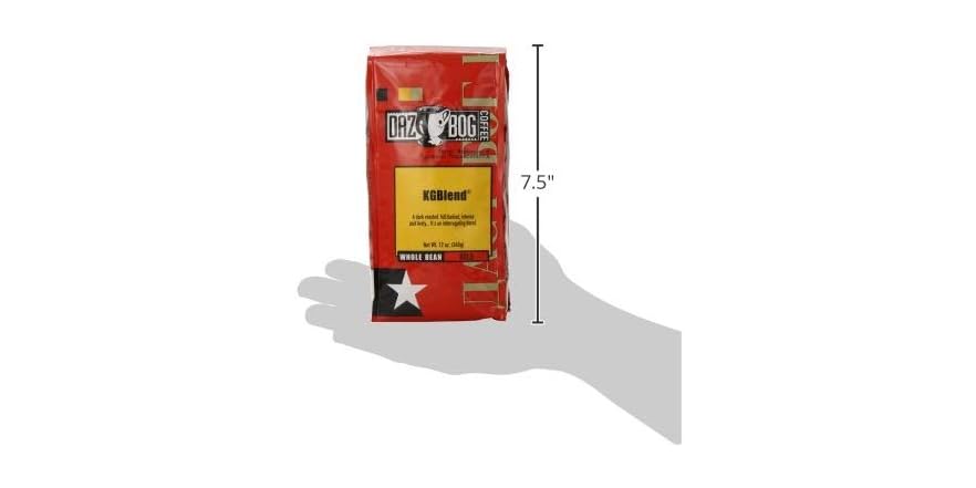 Dazbog Coffee, KG Blend, 12 oz