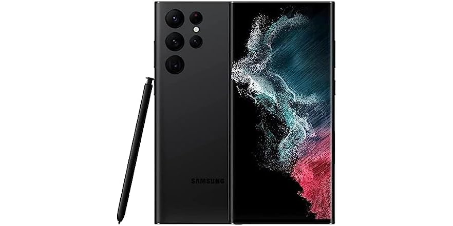 Samsung S22 Ultra 5G Unlocked w/ S pen (Refurbished) (Open Box)