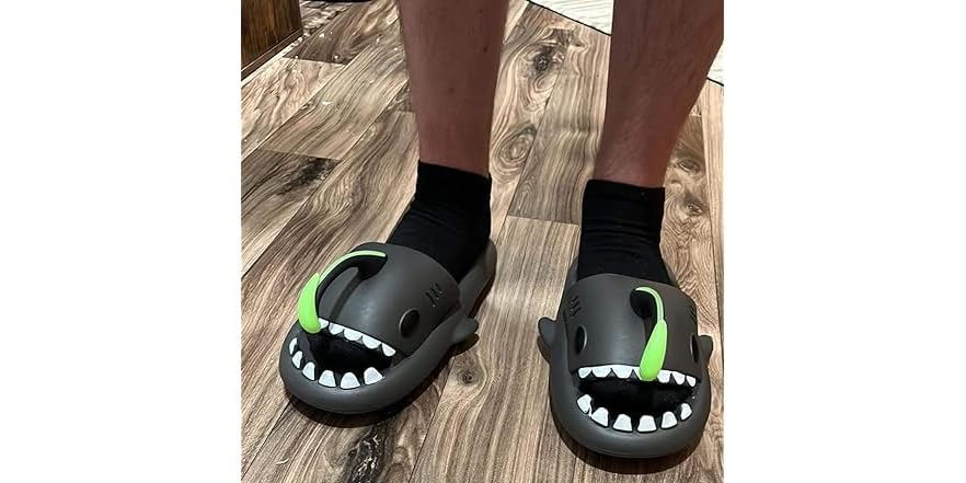 Anglerfish Shark EVA Slides Sandals