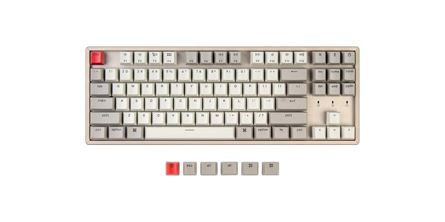 Keychron K8 87-Key Aluminum Mechanical Keyboard