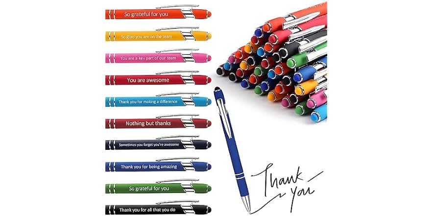 100 Pcs Employee Appreciation Pens