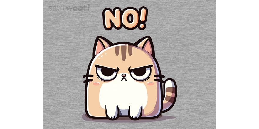 The Cat Says No!