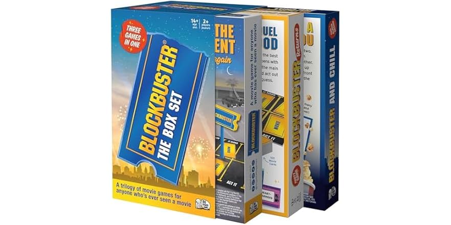 Big Potato Blockbuster Trilogy Party Game