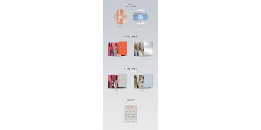 ENHYPEN - 5th Mini Album Orange Blood