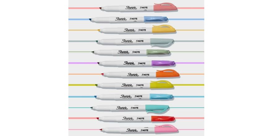 Sharpie S-Note Creative Markers, 8 Count