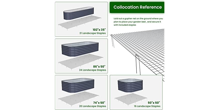 Olle 18 Gauge 3/4 inch Wire Fence Rolls