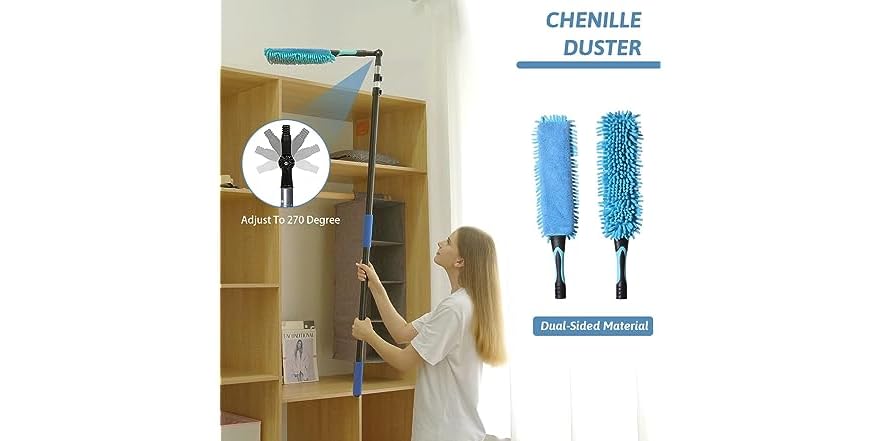 5 Piece 20 Foot High Reach Dusters