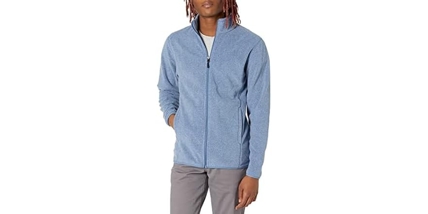 Essentials Men's Full-Zip Fleece Jacket