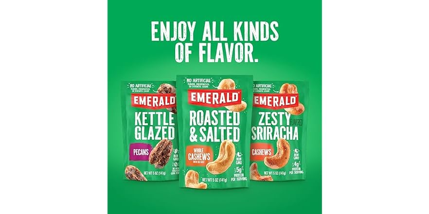 Emerald Nuts Mixed Nuts Variety Pack 18ct