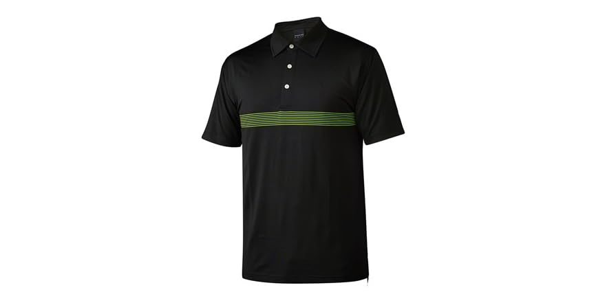 Black Golf Polo