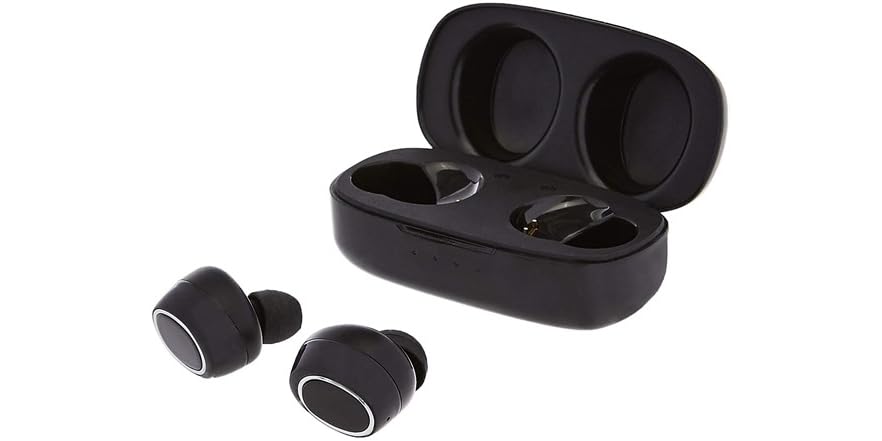 AmazonBasics Ultra-Light True Wireless Bluetooth Earbuds