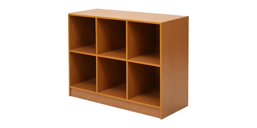 3x2 Bookcase Storage w/Bins