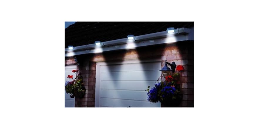 Boundary Outdoor Solar Gutter Led Lights
