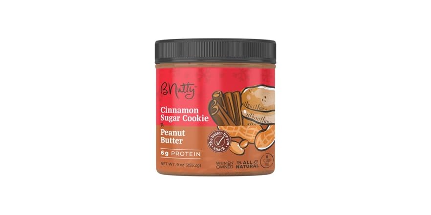 (6 Pack) bNutty Gourmet Peanut Butter