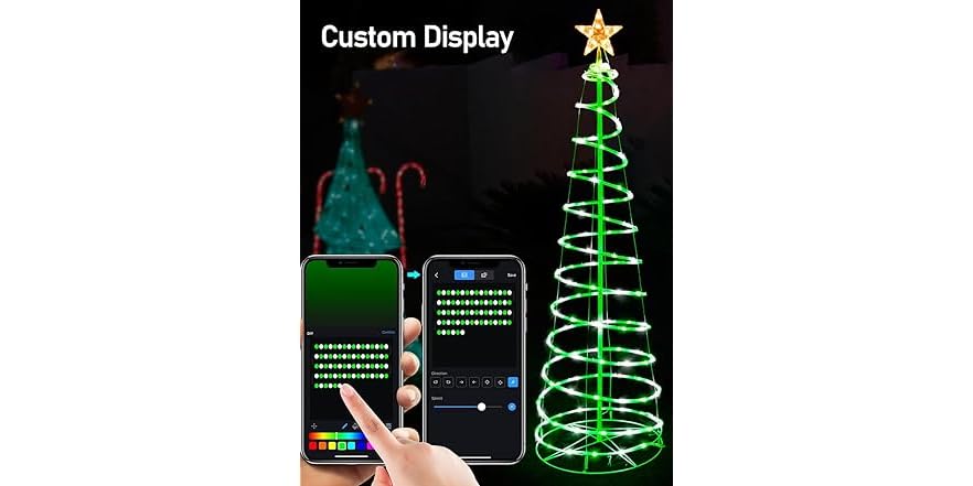 Smart Spiral Christmas Tree 6Ft