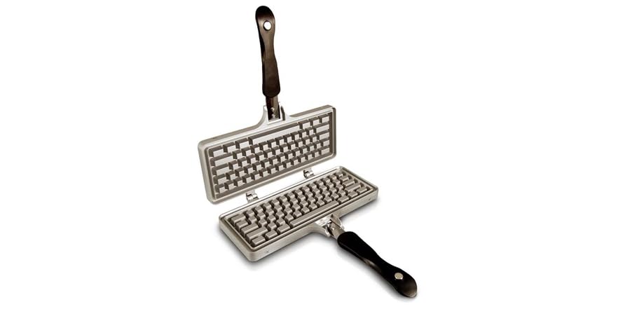 The Keyboard Waffle Iron®