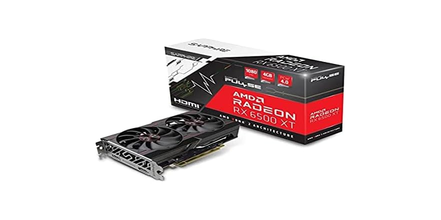 Sapphire Radeon RX 6500 XT Pulse 4GB GDDR6