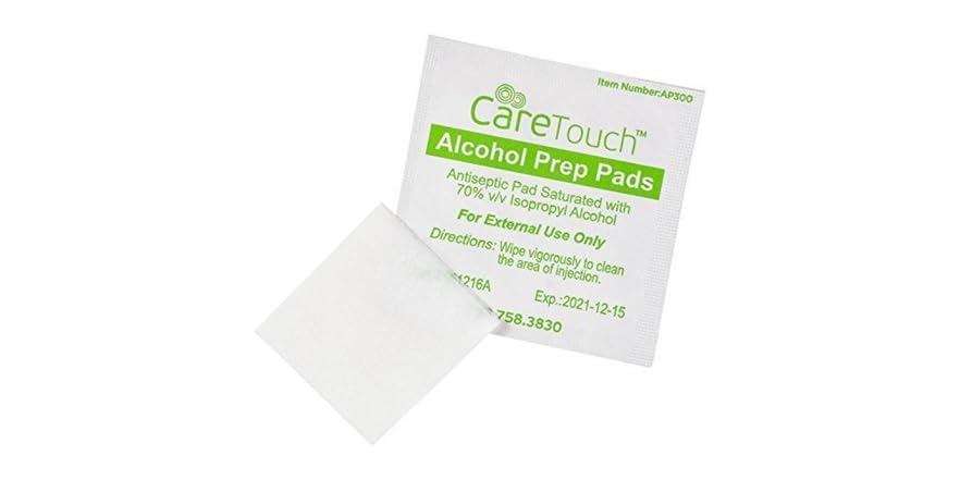 Care Touch Alcohol Wipes (1,200 Count)