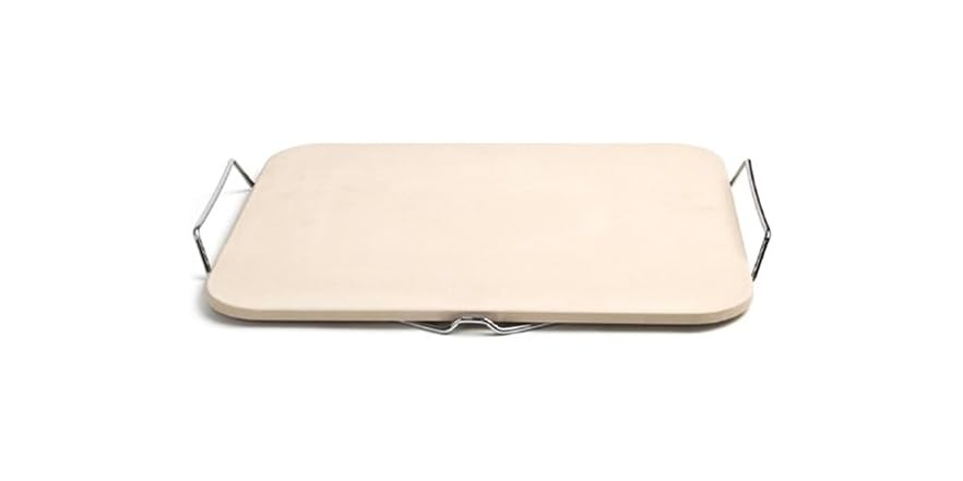 Rectangle Pizza Stone with Wire Frame
