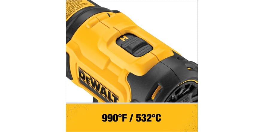 DEWALT DCE530B 20V MAX Heat Gun, Cordless