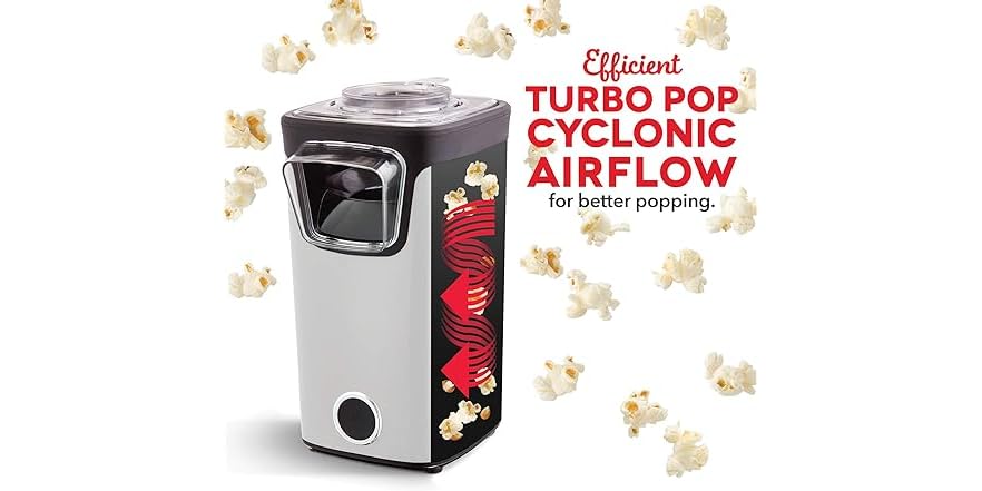 DASH Turbo POP Popcorn Maker with Cup