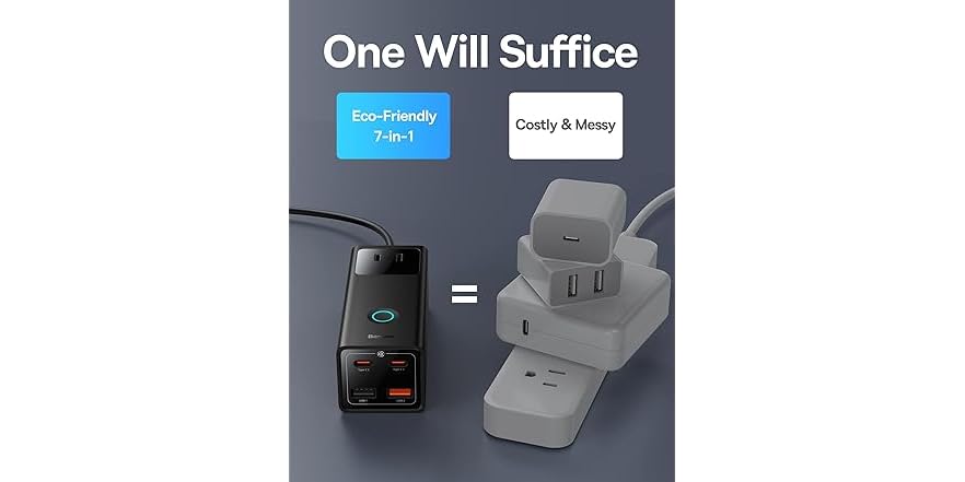 Baseus Power Strip Surge Protector