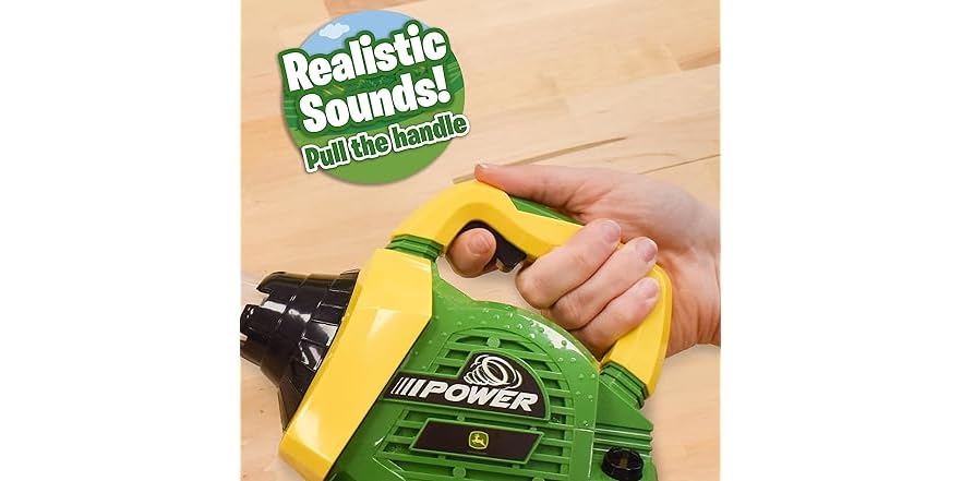John Deere Leaf Blower Toy